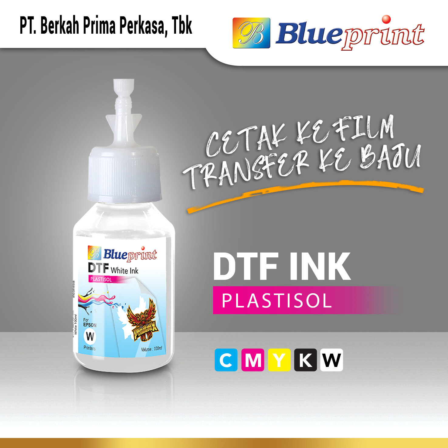 Tinta DTF Putih / DTF Ink White BLUEPRINT 100 ML | DTF Consumable ...
