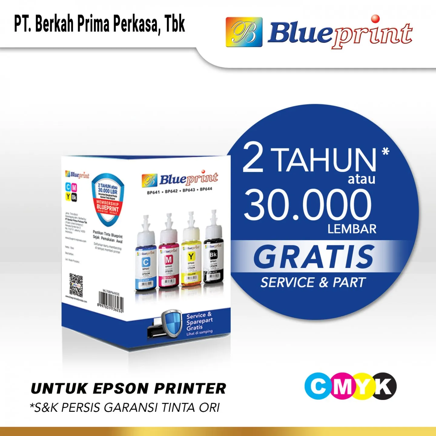 Tinta Epson BLUEPRINT 64XSP Staterpack For Printer Epson 70ml | Tinta ...