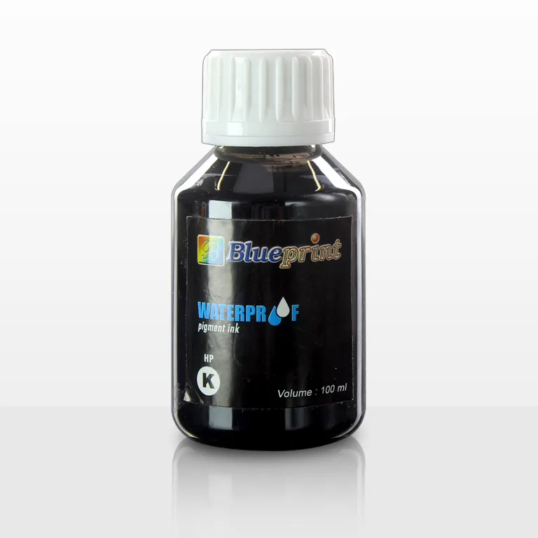 Tinta Pigment HP BLUEPRINT Refill For Printer HP 100ml Hitam | Tinta HP ...